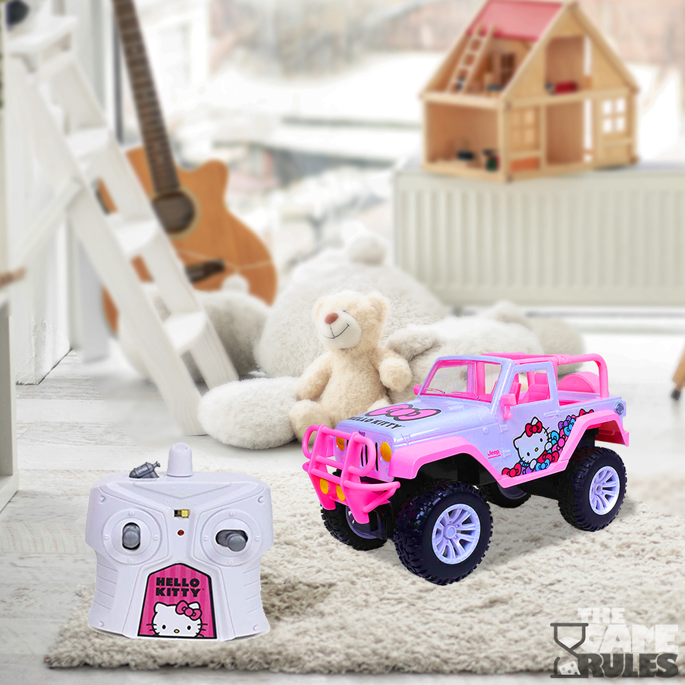 Hello Kitty RC Jeep Wrangler (1:16) | Συλλεκτικά Αυτοκινητάκια - The Game Rules
